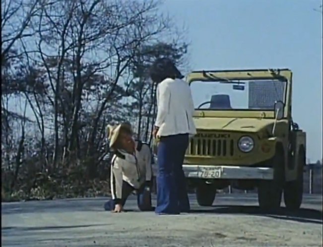 IMCDb.org: 1972 Suzuki Jimny 360 [LJ20] in "Kamen Raidâ Sutorongâ, 1975"