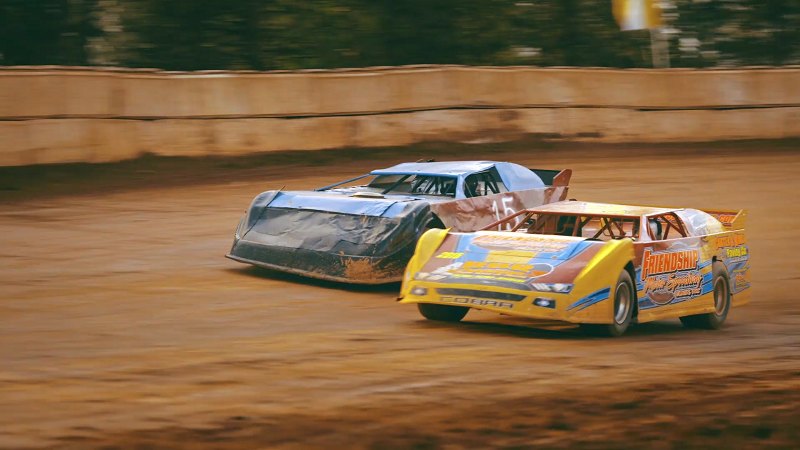 IMCDb.org: Ford Mustang Dirt Late Model in "Shifting Gears, 2018"