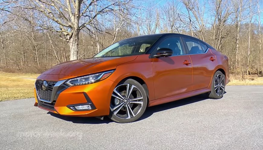 IMCDb.org: 2020 Nissan Sentra [B18] in "Motorweek, 1981-2024"