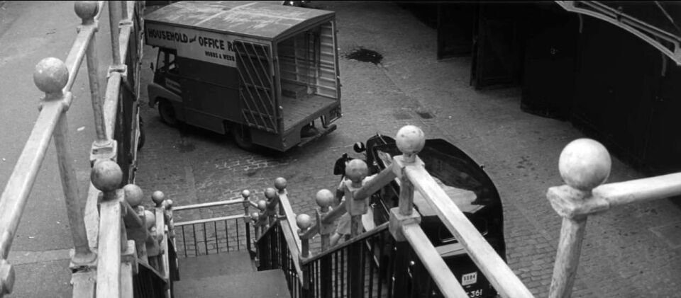 IMCDb.org: 1956 Austin LD Luton Van in "Bunny Lake Is Missing, 1965"