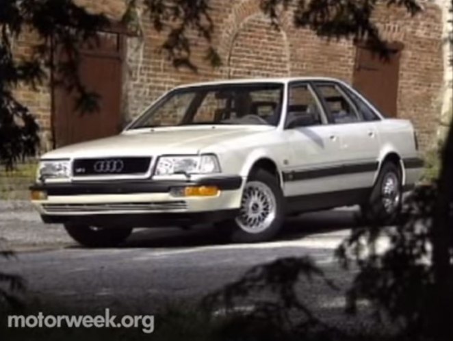 IMCDb.org: 1993 Audi V8 4.2 D1 [Typ 4C] in "Motorweek, 1981-2023"