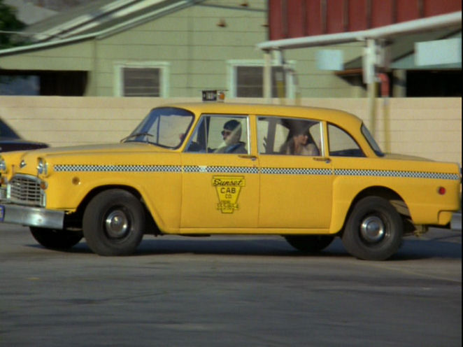 IMCDb.org: 1974 Checker Taxicab [A11] in "Remington Steele, 1982-1987"