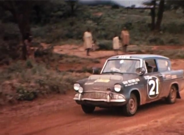 IMCDb.org: 1960 Ford Anglia Deluxe [105E] in "Hillman on Safari, 1962"