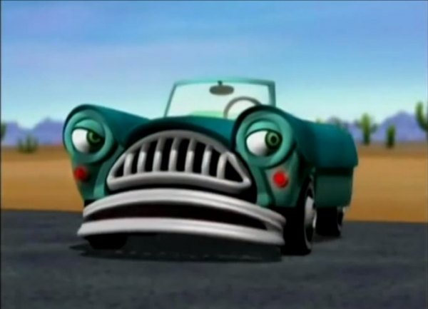 IMCDb.org: 1955 Ford Thunderbird in "A Car's Life: Sparky's Big ...