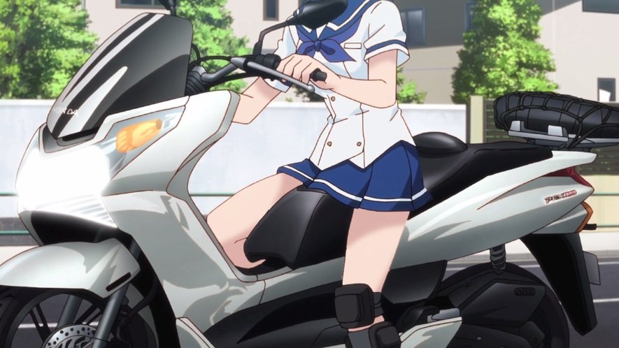 IMCDb.org: 2010 Honda PCX in "Bakuon!!, 2016"